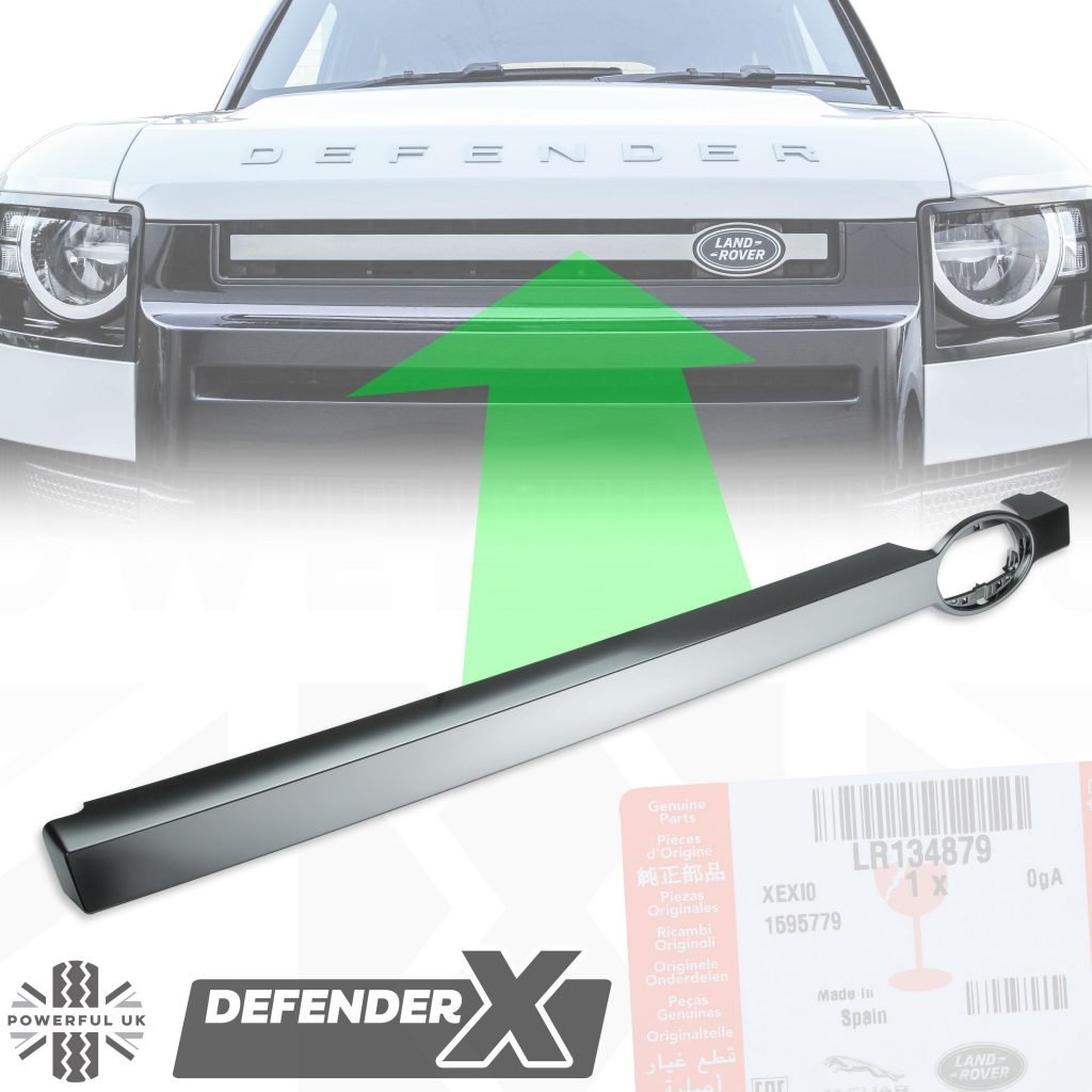 New Defender front grille bar